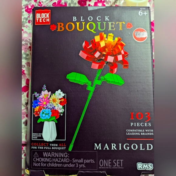 block tech | Accents | Marigold Flower Block Kit | Poshmark